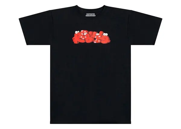 INFINITE ARCHIVES X Kaws Rebuild T-shirt - Black