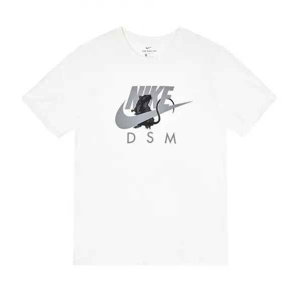 Nike X Dover Street Market Year Of The Rat Swoosh Rat T-shirt - White