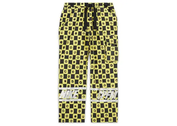 Nike X Cactus Plant Flea Market Waffle Pants - Yellow Black