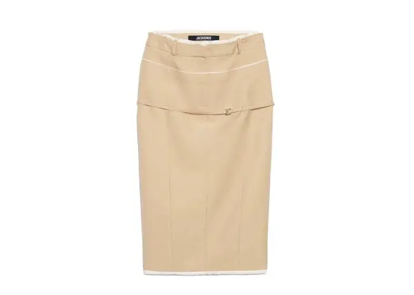 Jacquemus La Jupe Caraco Skirt