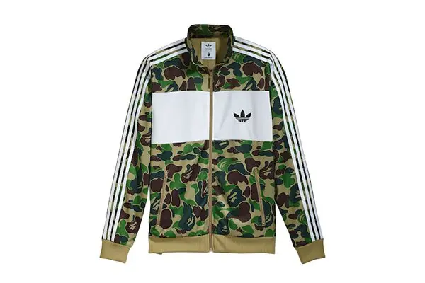 A BATHING APE X Adidas Abc Camo Track Jacket
