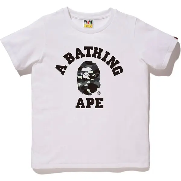 A BATHING APE City Camo College Tee Shirt