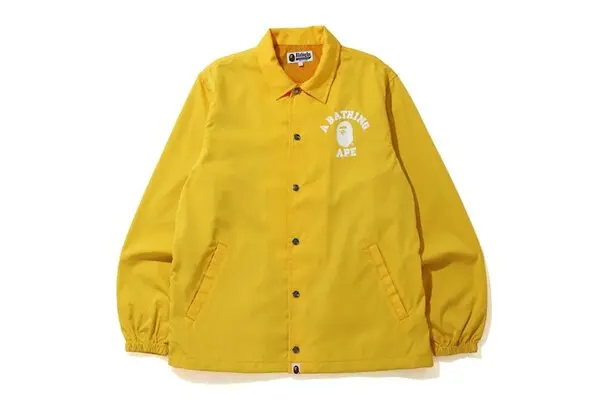 A BATHING APE College Coach Jacket
