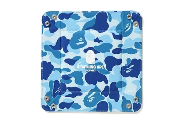 A BATHING APE Abc Tray - Blue Camo