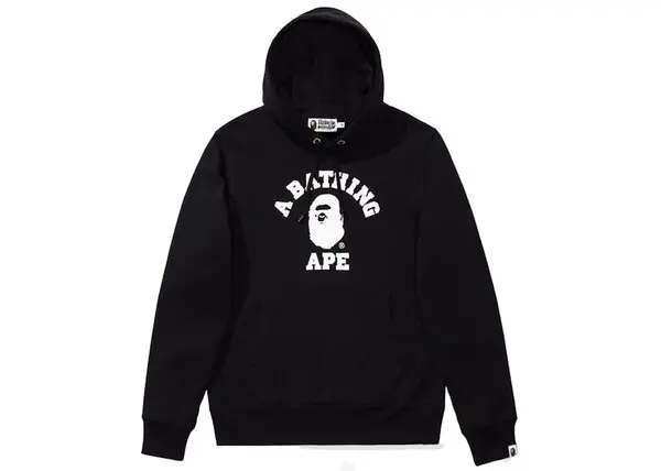 A BATHING APE College Pullover Hoodie