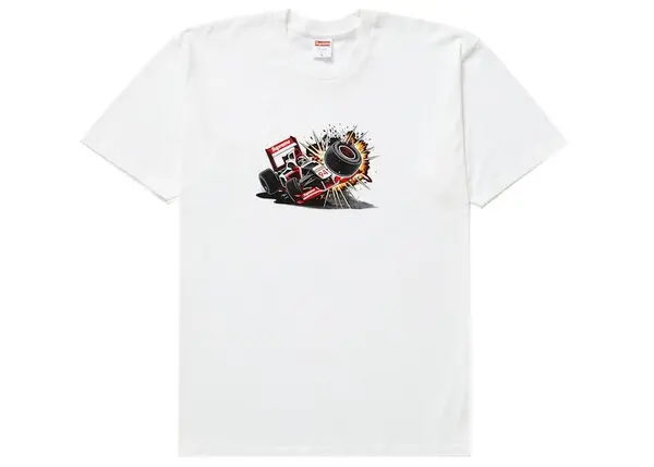 Supreme Crash Tee Shirt - White