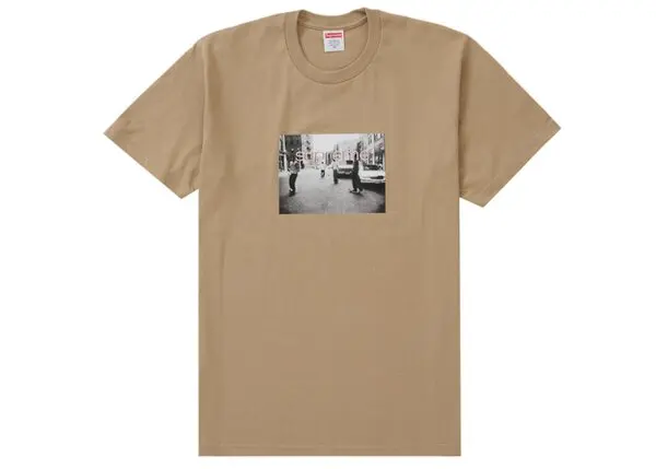Supreme Crew 96 Tee Shirt - Khaki