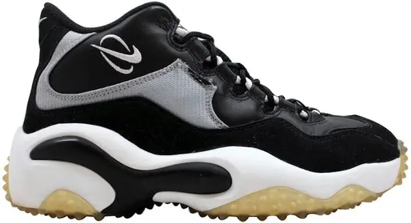 Nike Zoom Turf Training Sneakers - Black/white/metallic Silver