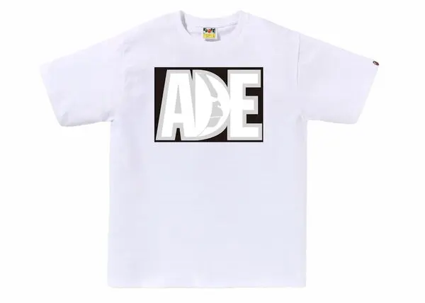 A BATHING APE Ape Box Tee Shirt - White