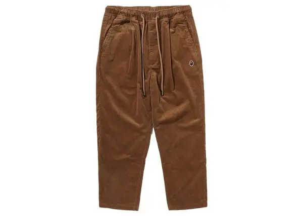 A BATHING APE Ape Head Corduroy Chef Pants - Beige