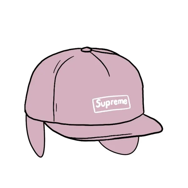 Supreme Windstopper Small Box Earflap 6panel - Light Purple