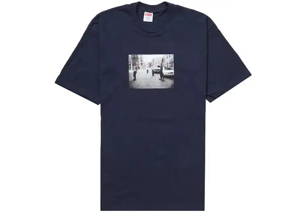 Supreme Crew 96 Tee Shirt - Navy Blue