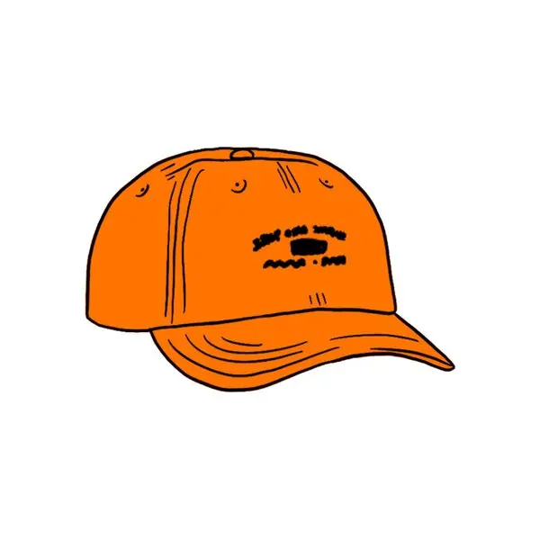 Supreme World Famous 6-panel Cap - Orange
