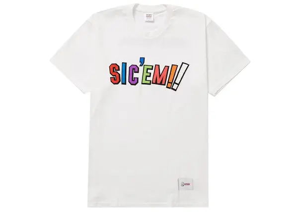 Supreme Wtaps Sic'em! Tee Shirt - White
