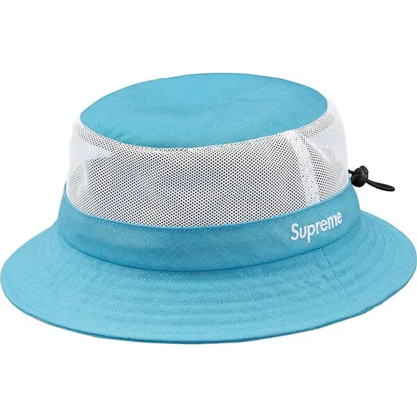 Supreme Cordura Mesh Crusher Hat - Light Blue