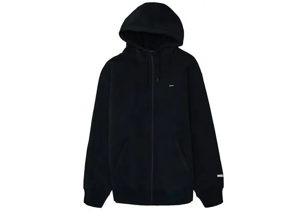 Supreme Windstopper Zip Up Hooded Sweatshirt Fw20 - Black