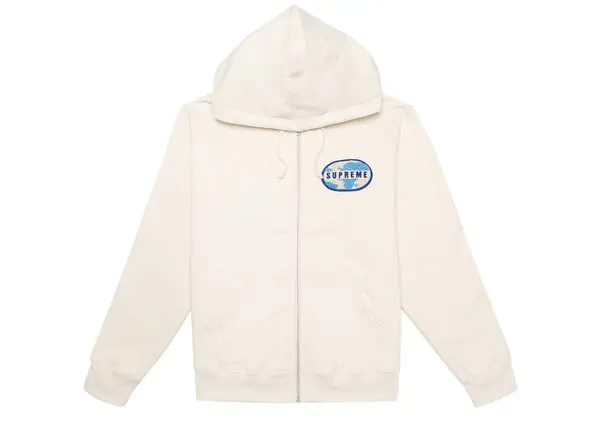 Supreme World Famous Zip Up Hooded Sweatshirt