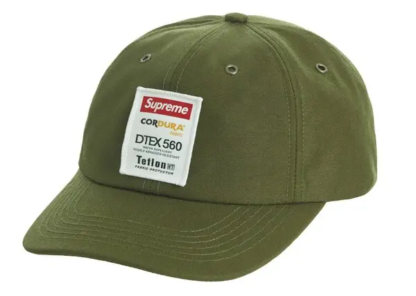 Supreme Cordura 6-panel Cap - Olive
