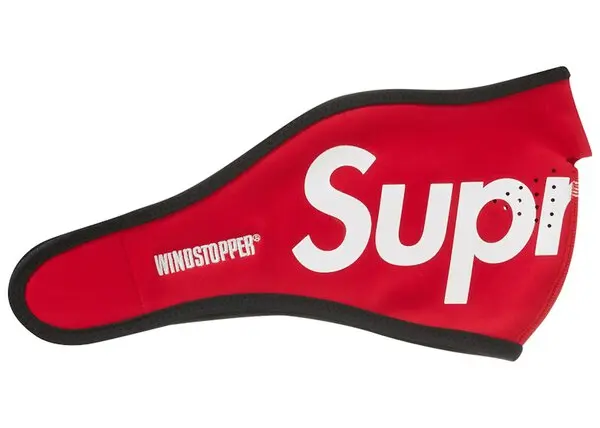 Supreme Windstopper Facemask - Red