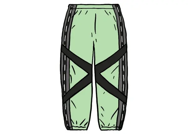 Supreme Cross Paneled Track Pant