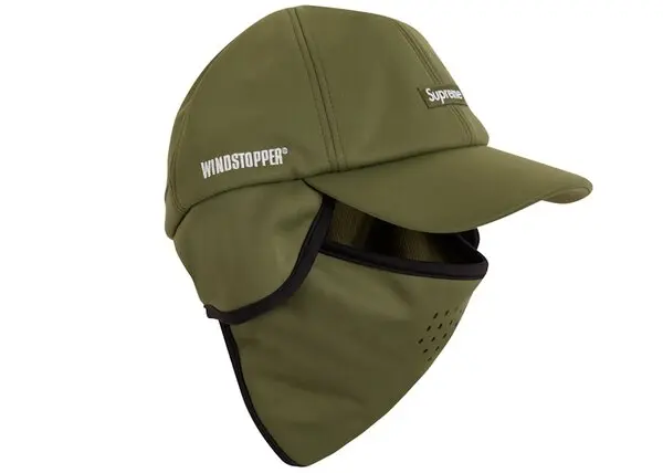Supreme Windstopper Facemask 6panel - Dark Olive