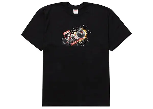 Supreme Crash Tee Shirt - Black