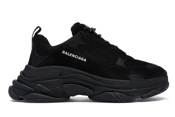 Balenciaga Triple S Sneakers - Black