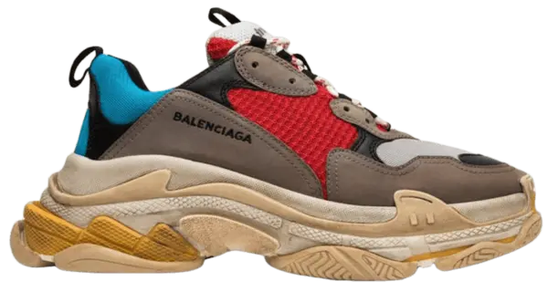 Balenciaga Triple S Sneakers - Blue/grey