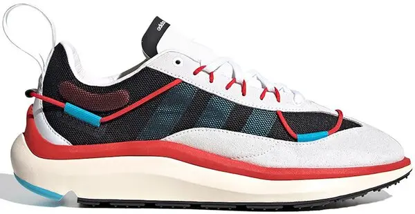 Adidas Y-3 Shiku Run Sneakers - Black/signal Cyan/red