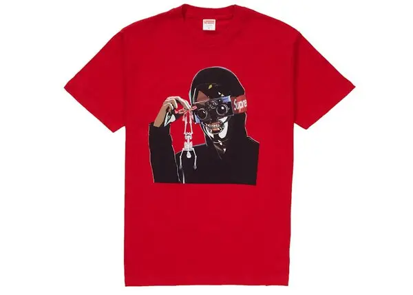 Supreme Creeper Tee Shirt - Red