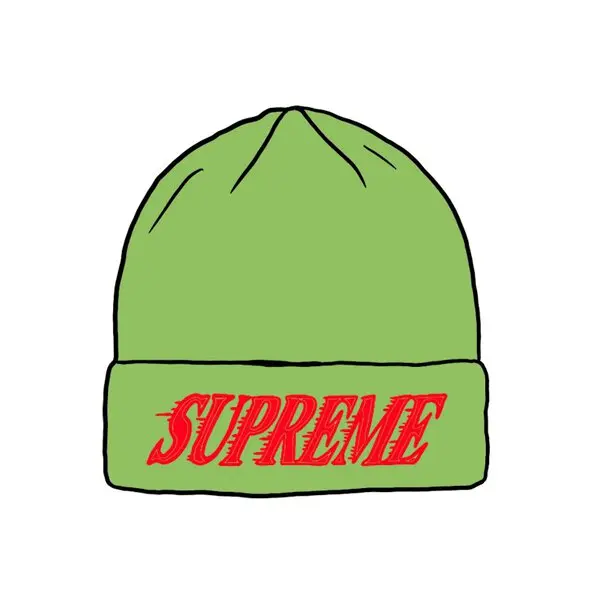 Supreme Crossover Beanie - Lime
