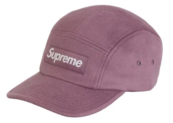Supreme Wool Camp Cap - Dusty Light Pink