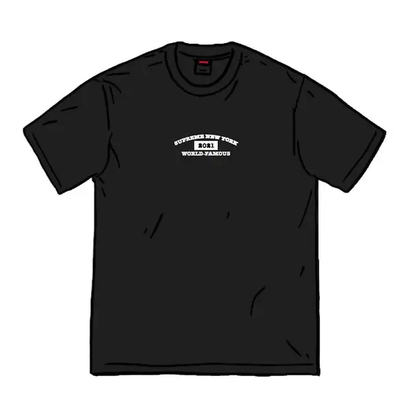 Supreme World Famous Short Sleeve Top - Black