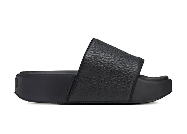 Adidas Y-3 Tumbled Leather Slides