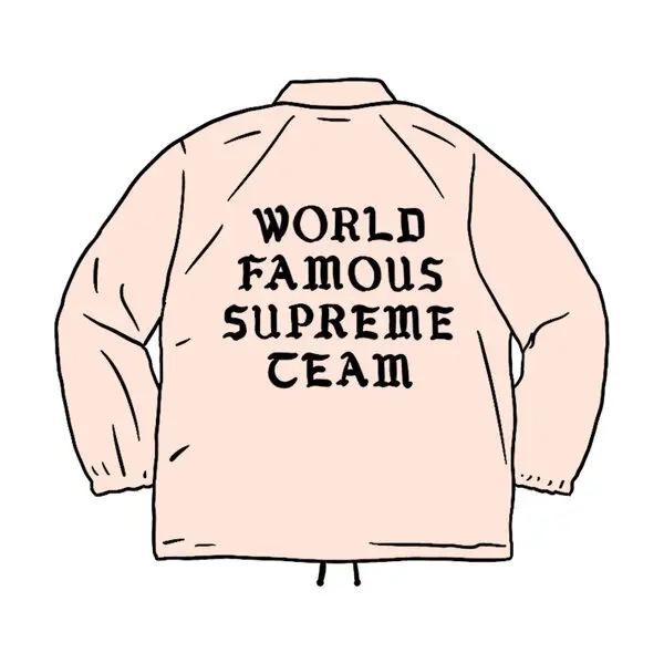 Supreme Coaches Jacket - Pink