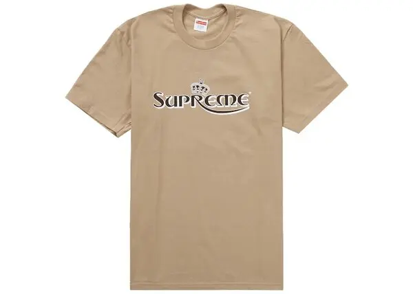 Supreme Crown Tee Shirt - Khaki