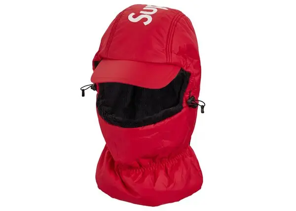 Supreme Cordura Puffer Balaclava - Red