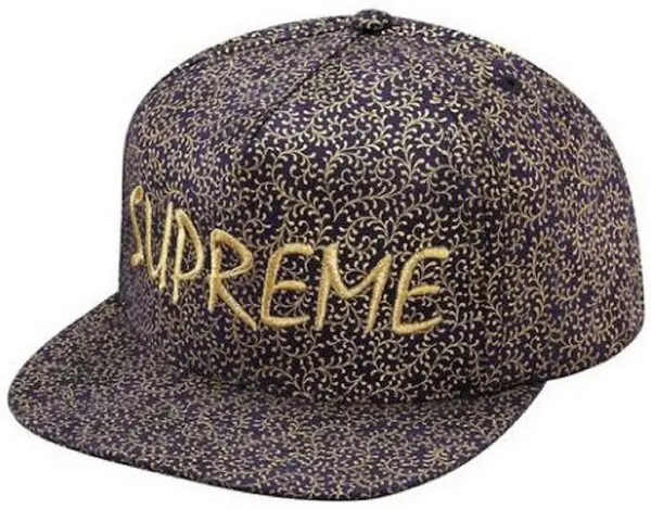 Supreme Creeper 5 Panel Cap - Navy Blue