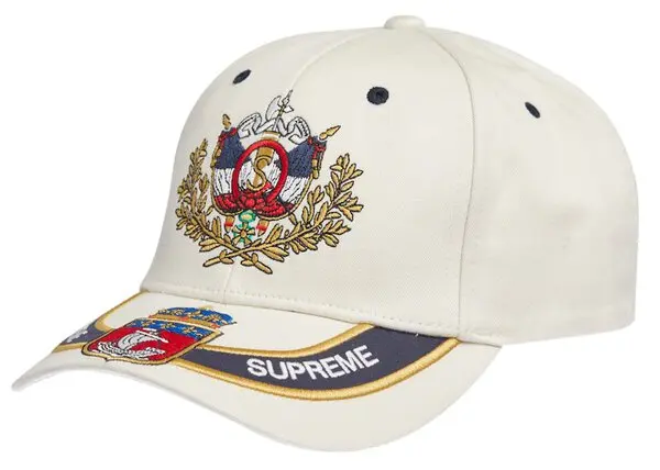 Supreme Crest 6-panel Cap - Stone