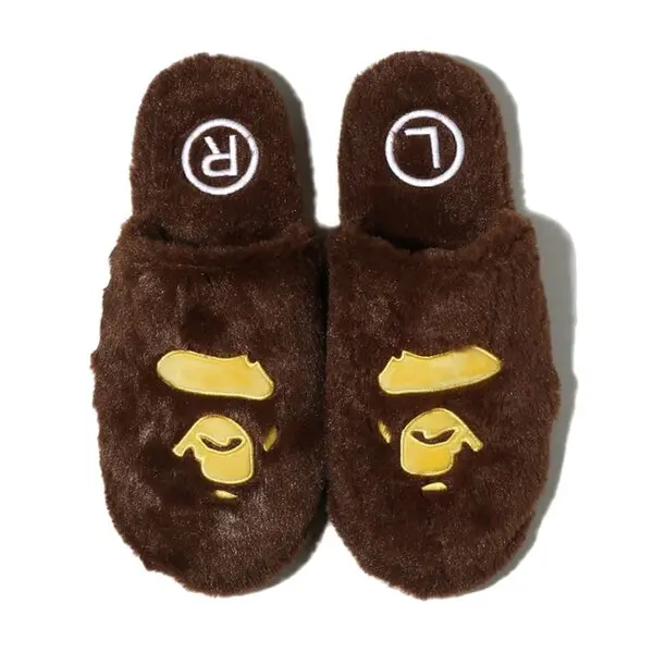 A BATHING APE Ape Head Slipper