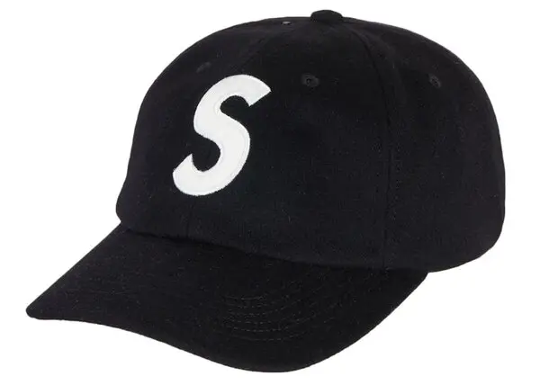 Supreme Wool 6-panel Cap - Black