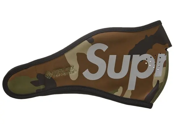 Supreme Windstopper Faskmask - Woodland Camo