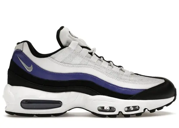 Nike Air Max 95 Se Sneakers - White/metallic Silverone-colorblack