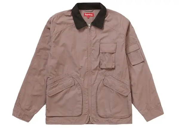 Supreme Cotton Utility Jacket - Dusty Lilac
