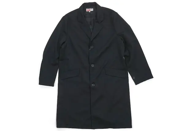 Supreme Comme Des Garcons Shirt Wool Overcoat