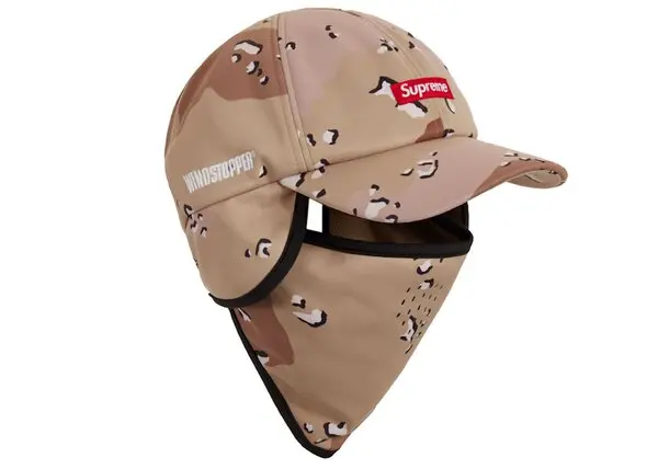 Supreme Windstopper Facemask 6panel - Chocolate Chip Camo