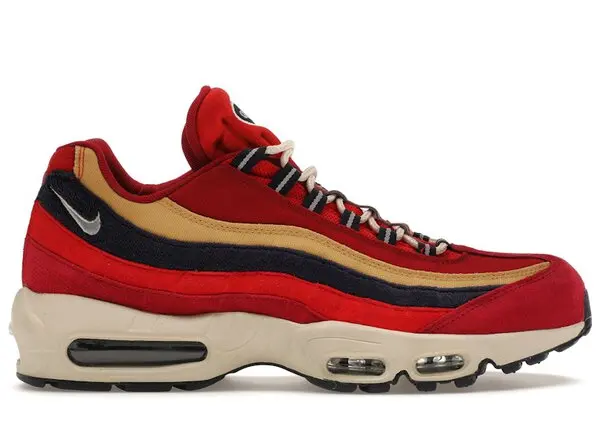 Nike Air Max 95 - Red Crush/wheat Gold/university Red