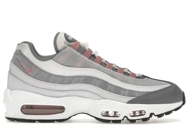Nike Air Max 95 Sneakers - Vast Grey/red Stardust/white
