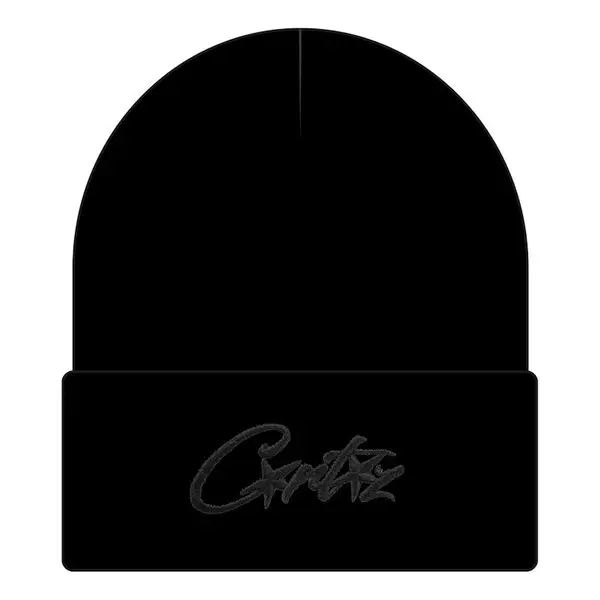 CORTEIZ Allstarz Folded Beanie - Triple Black