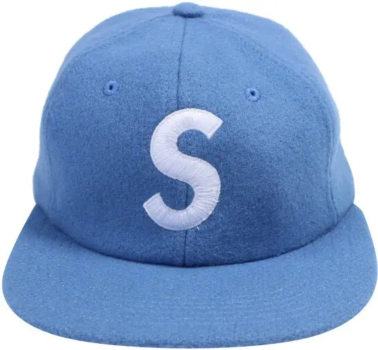 Supreme Wool S Logo Cap - Light Blue